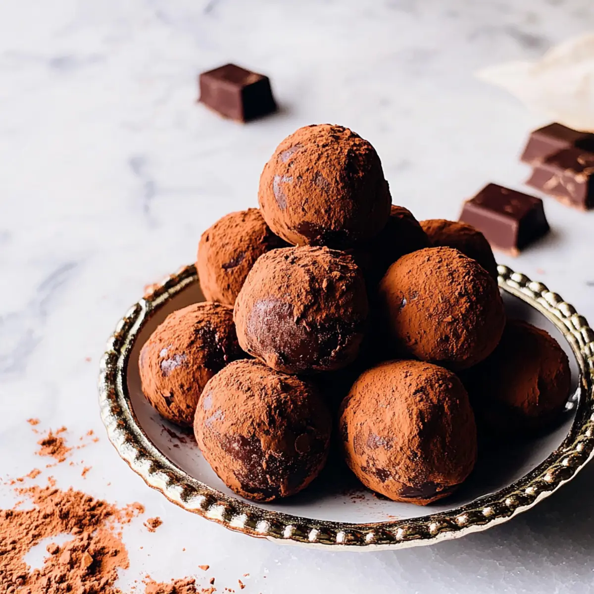 Irresistibly Easy Chocolate Truffles Recipe Made with Love