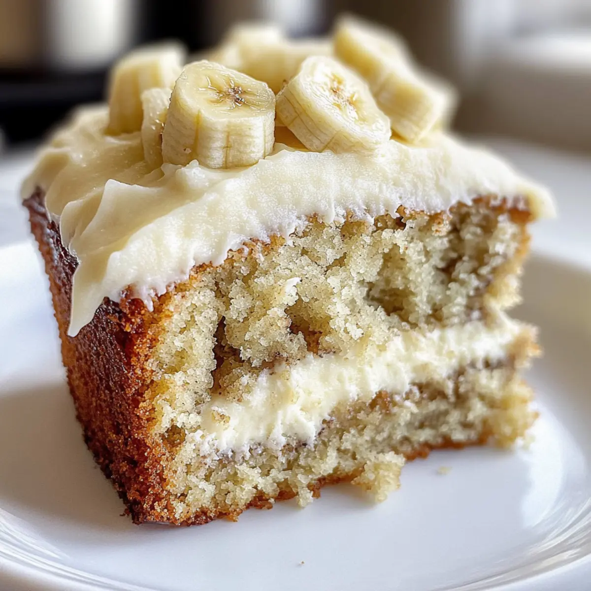 Irresistible Banana Bread Cake with Cream Cheese Frosting