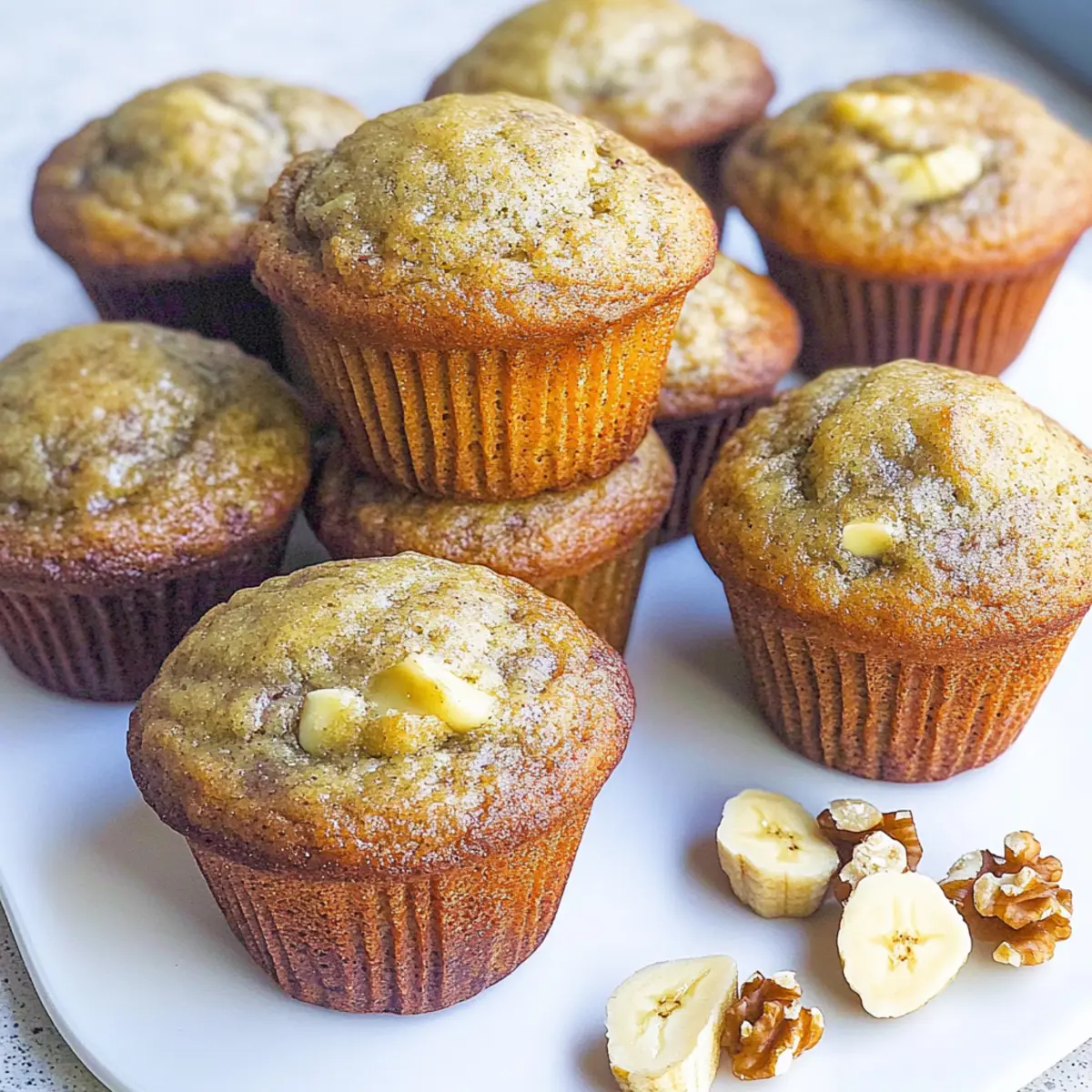 Irresistible Healthy Banana Nut Muffins You’ll Adore Daily