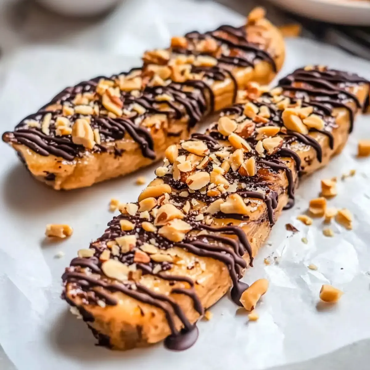 Frozen Banana Snickers: Irresistibly Delicious Vegan Treats