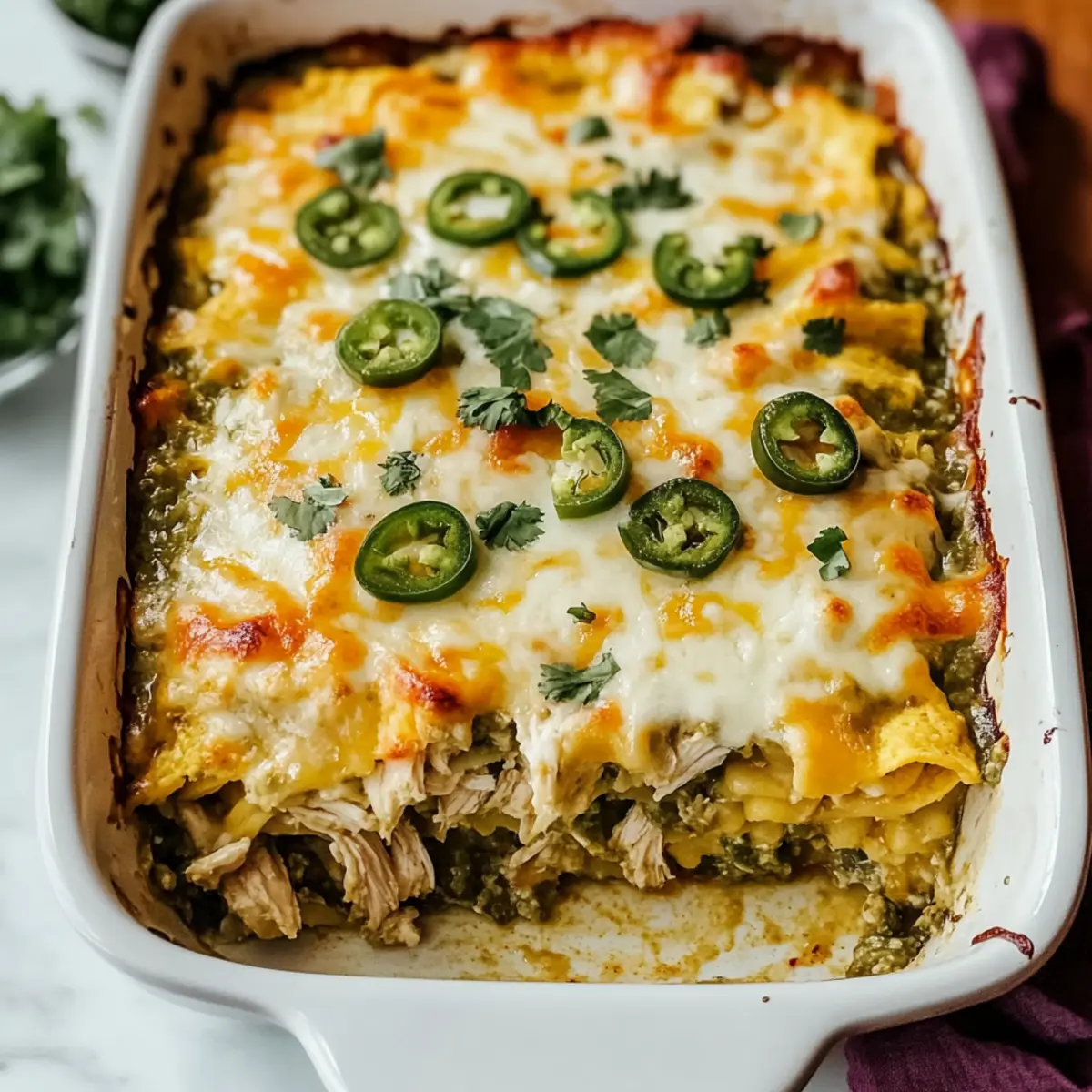 Ultimate Salsa Verde Chicken Casserole: Delicious Comfort Food